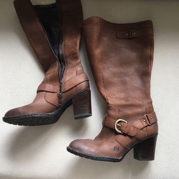Born | Shoes | Born Boot Brown Leather Like New | Poshmark